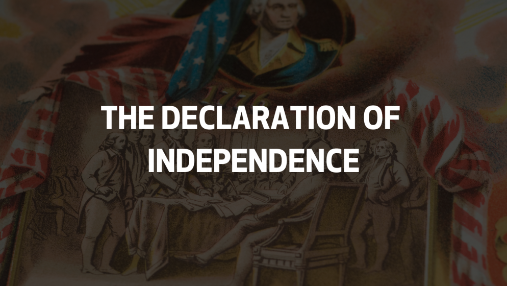 The Declaration of Independence – Michigan Three Percent